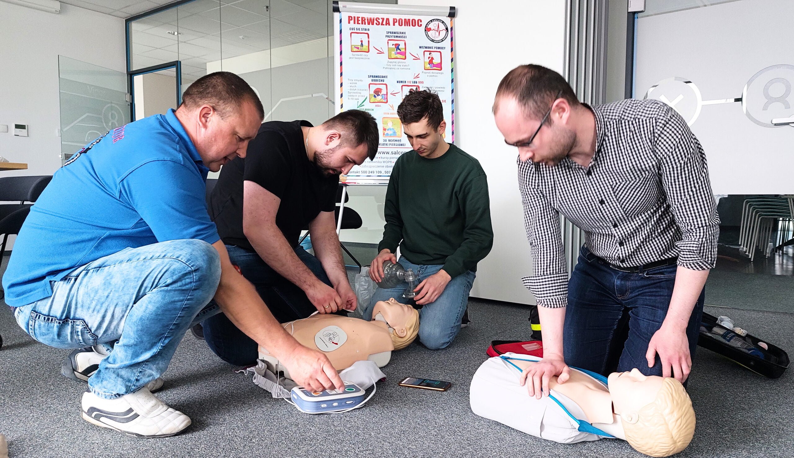 First-aid training course - Enetecs